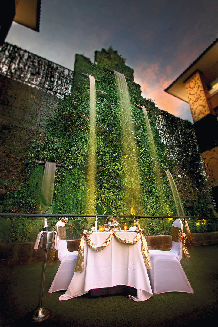 Dining by the Waterfall the Newest Romantic Dinner Experience in Bali ...
