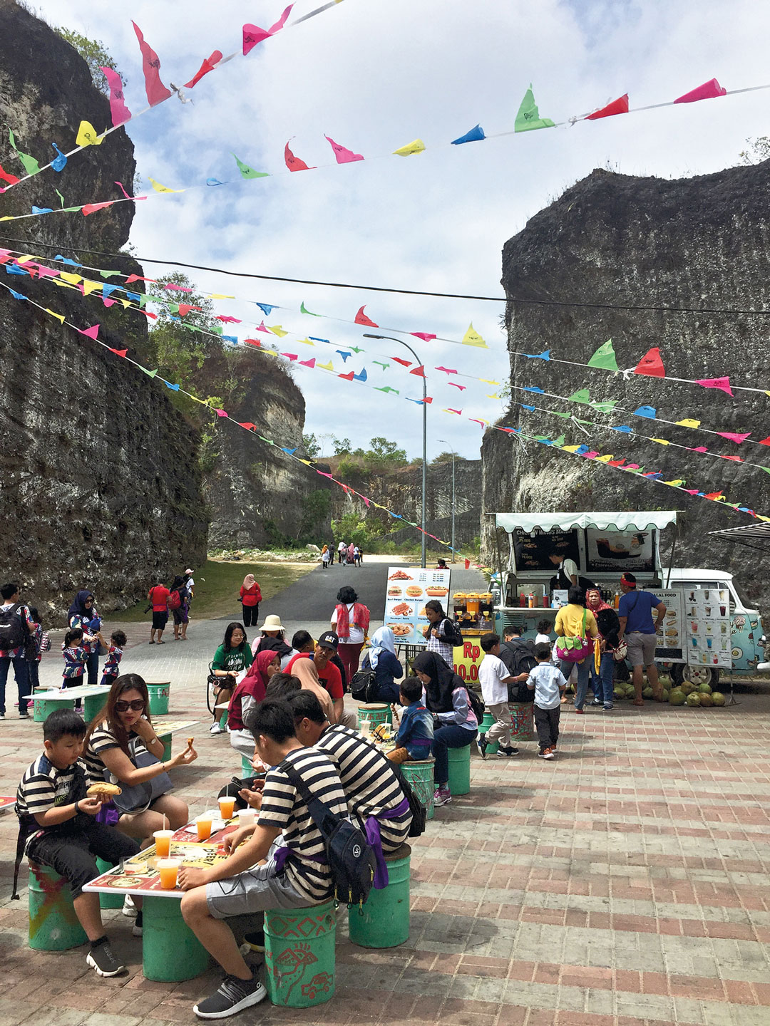 Fun with the Little One at GWK - NOW! Bali