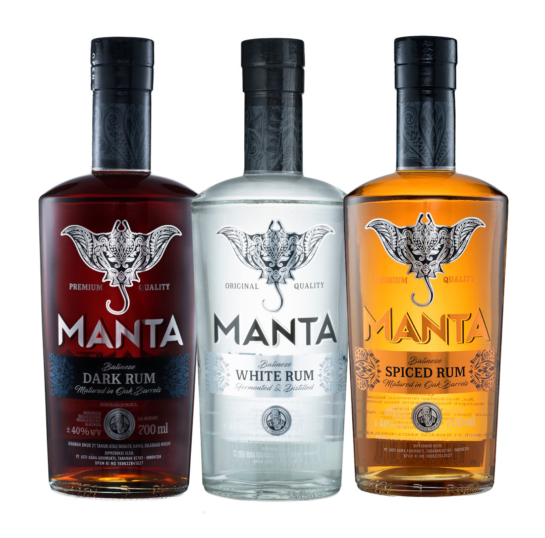 Manta Spiced Rum : Locally Made in Bali - NOW! Bali