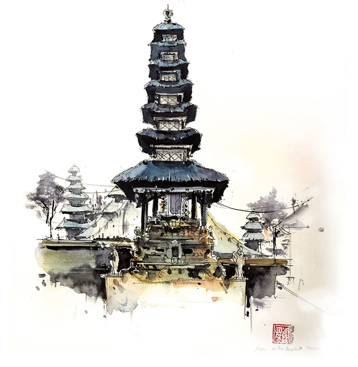 Meru Towers: The Principle Shrine of a Temple - NOW! Bali