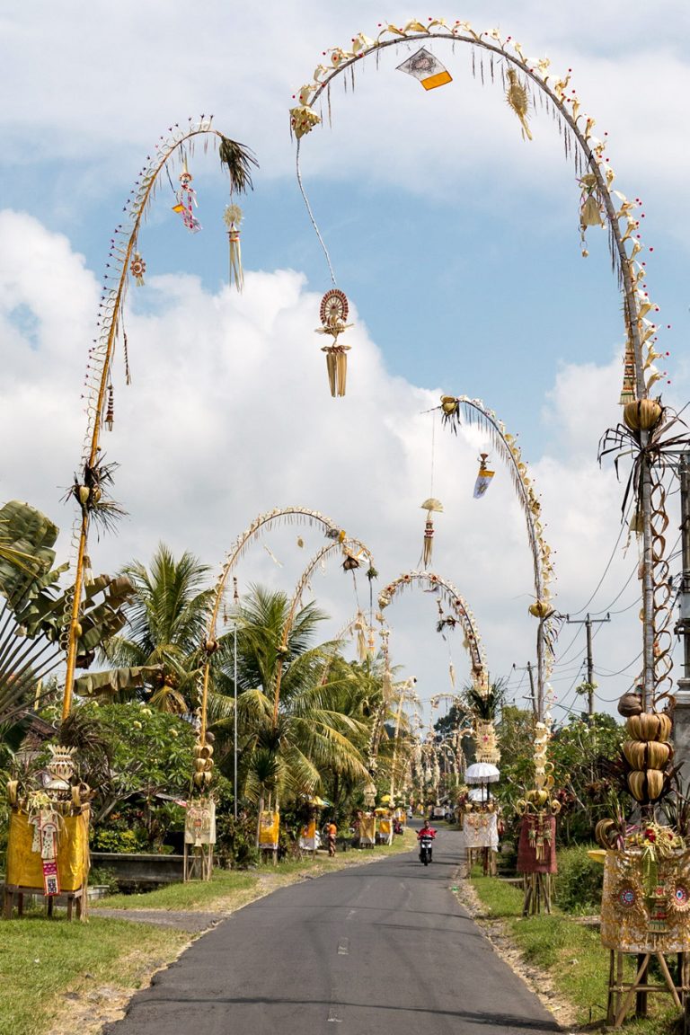 Penjor: The Meaning Behind Bali's Decorative Bamboo Poles - NOW! Bali