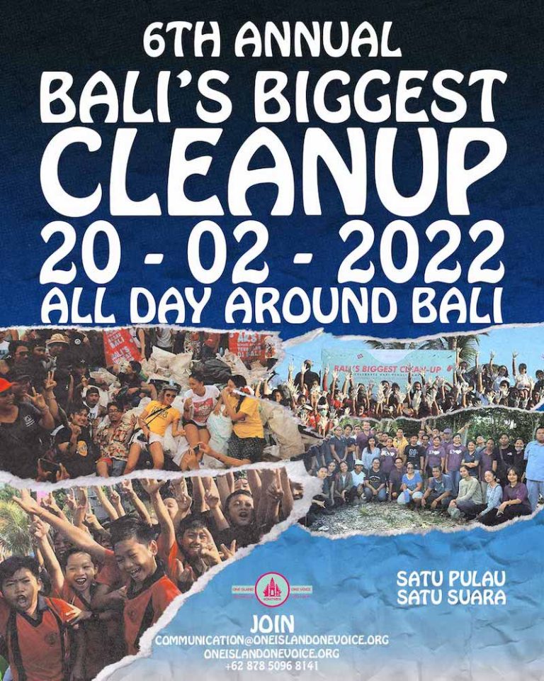 Bali’s Biggest Clean Up 2022 - NOW! Bali