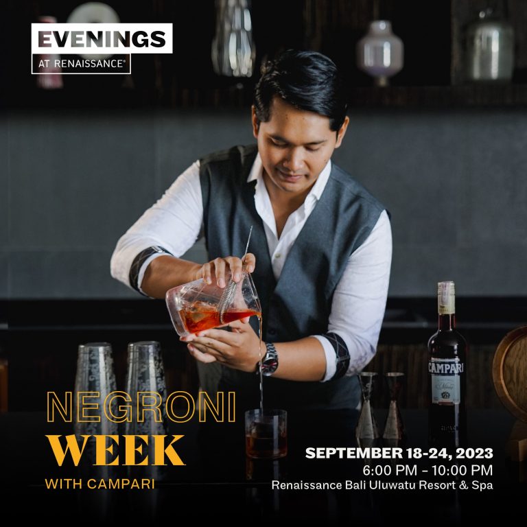 Where to Celebrate the Iconic Negroni Week in Bali - NOW! Bali
