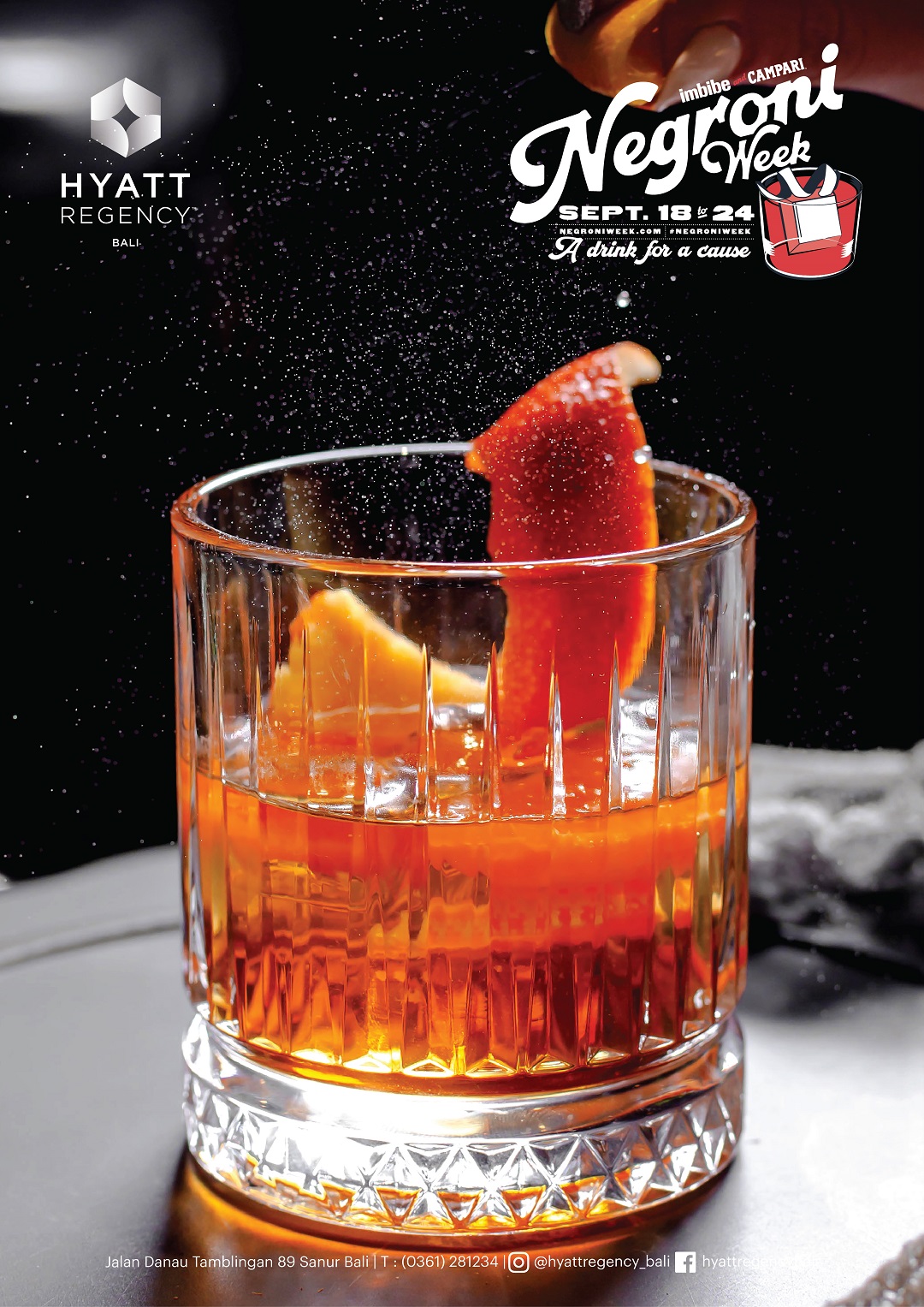 Where to Celebrate the Iconic Negroni Week in Bali - NOW! Bali