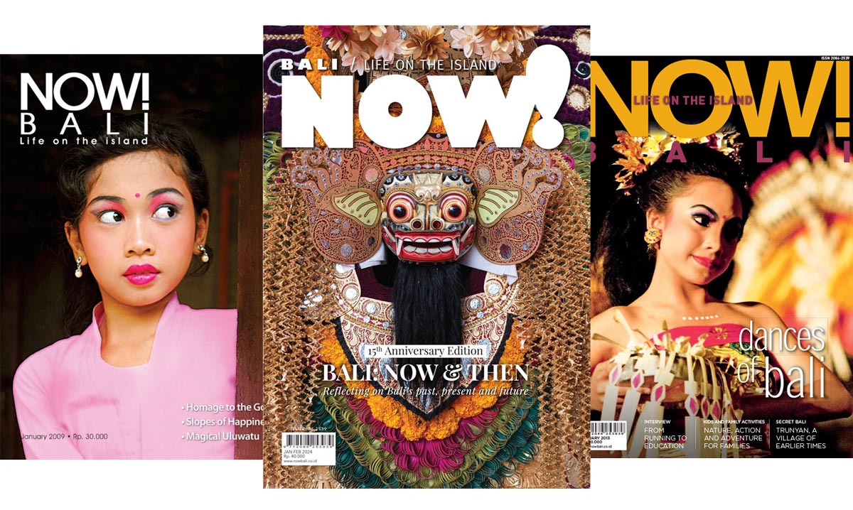 Our Publisher Looks Back at Fifteen Years of NOW! Bali - NOW! Bali