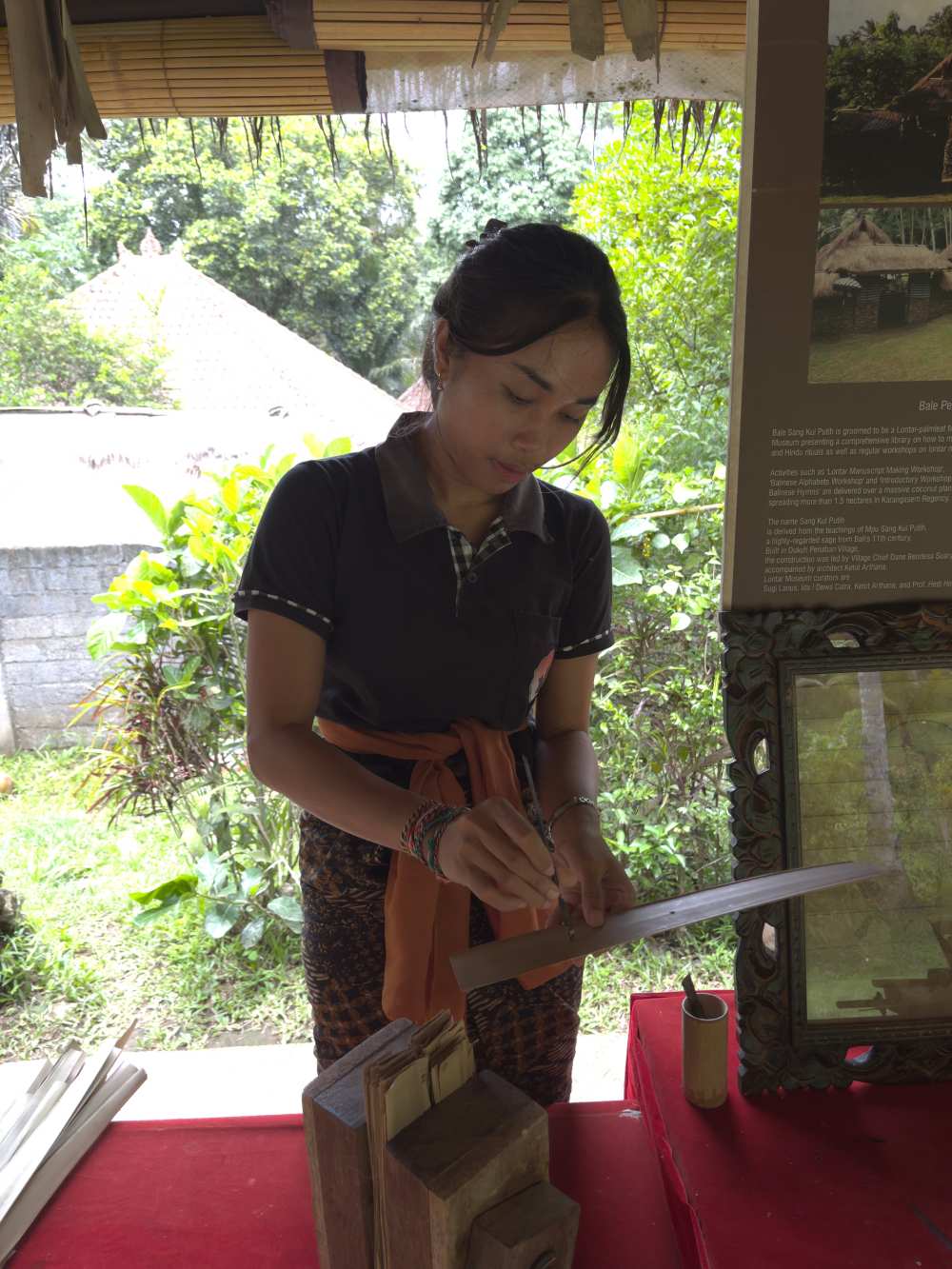 The Art of Writing on Lontar - NOW! Bali